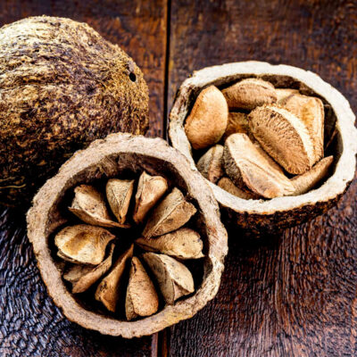 Brazil Nuts with shell - Original raw nuts on Taza Fresh Pakistan